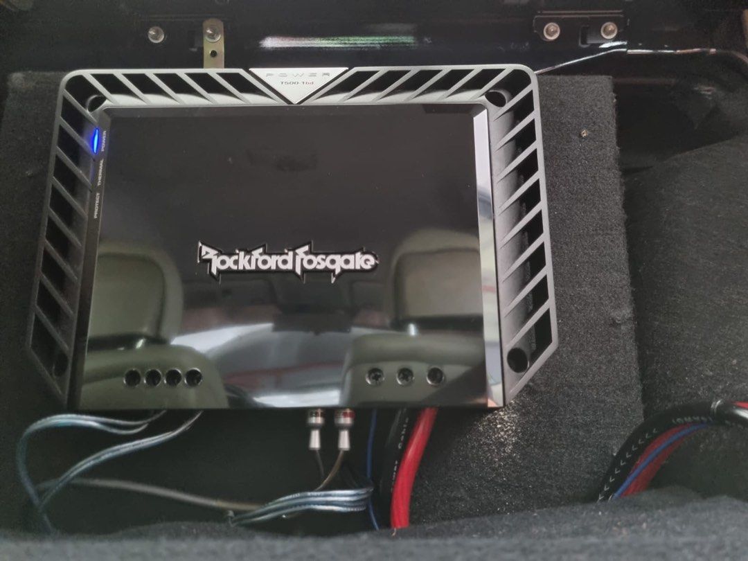T500-1bdCP - Rockford Fosgate 500 Watt Class-bd Constant Power Monoblock Amplifier, Car ...