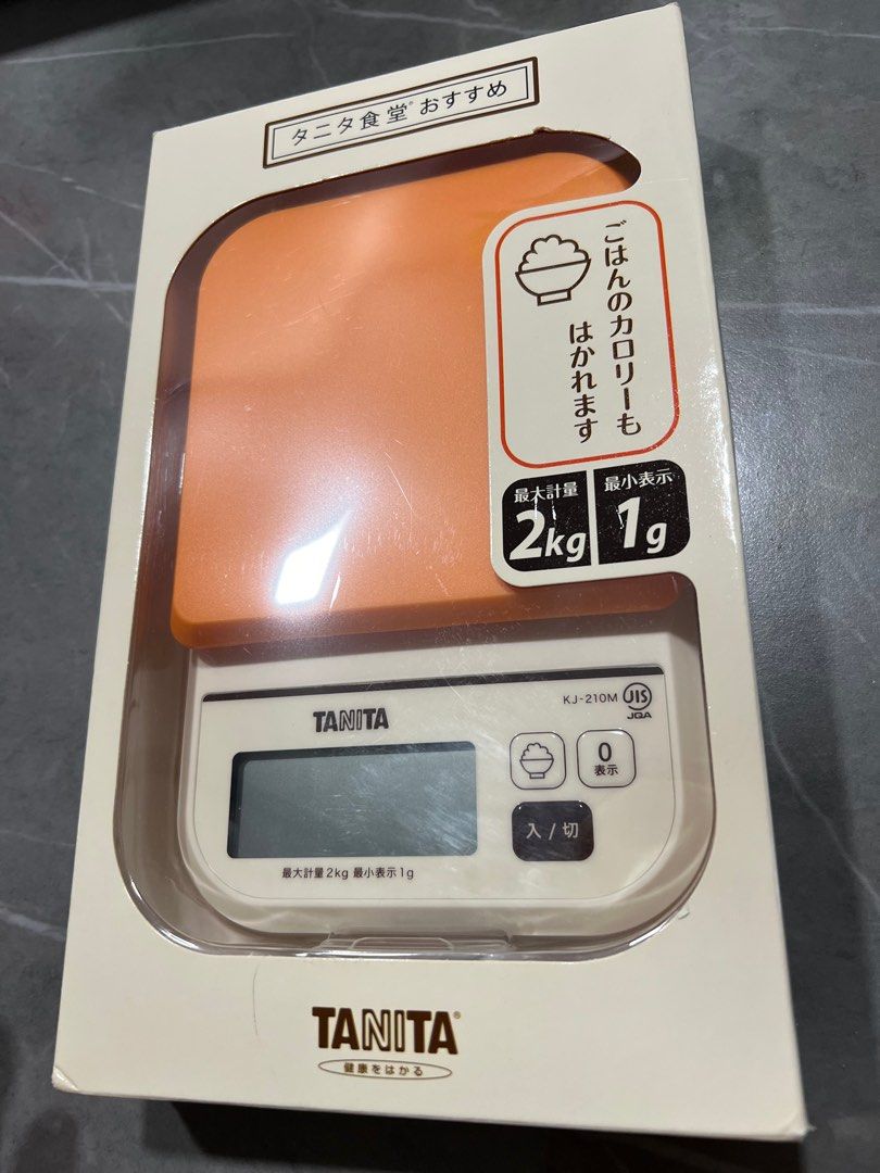 Tanita japan digital weighing scale for food model KJ210M, Health & Nutrition, Health Monitors ...