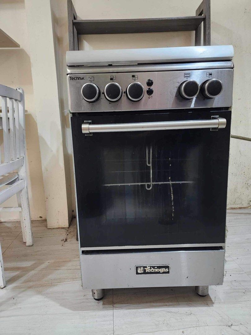 TECHNO GAS RANGE WITH HOOD, Furniture & Home Living, Kitchenware ...