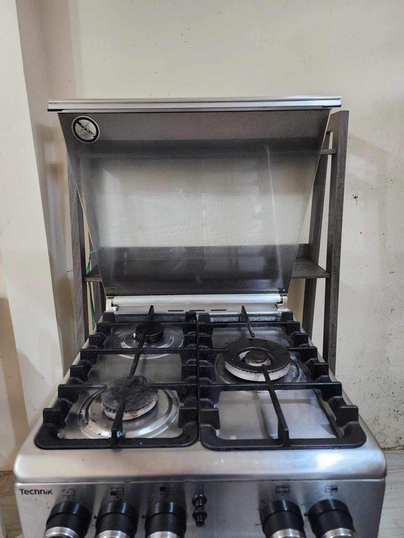 TECHNO GAS RANGE WITH HOOD, Furniture & Home Living, Kitchenware ...