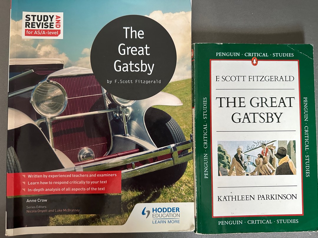The Great Gatsby study guides, Hobbies & Toys, Books & Magazines, Fiction & Non-Fiction on Carousell