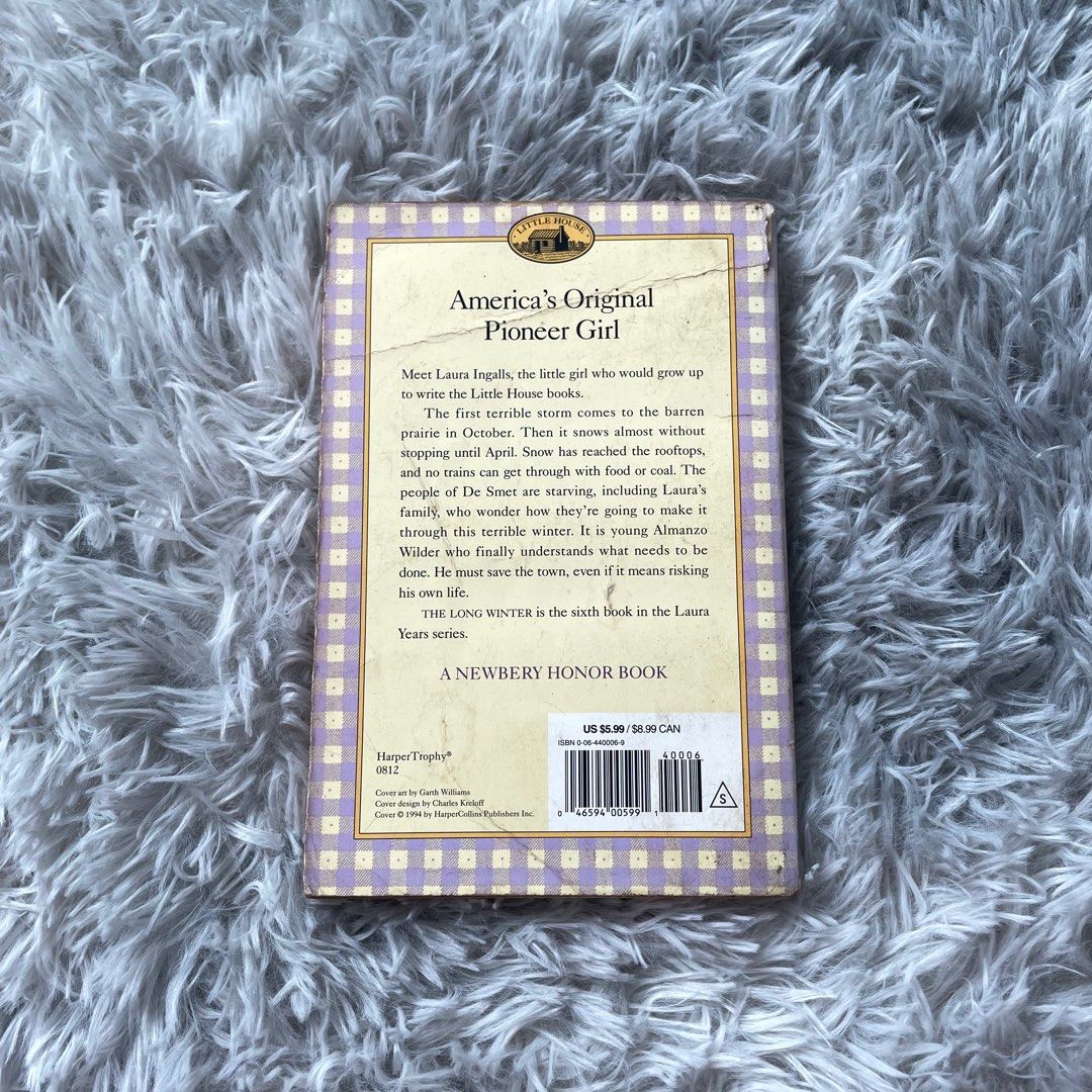 The long winter by Laura ingals wilder, Hobbies & Toys, Books ...