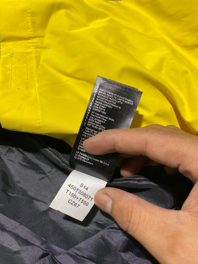 The north face X Supreme Flag embroidered design, Men's Fashion, Coats ...