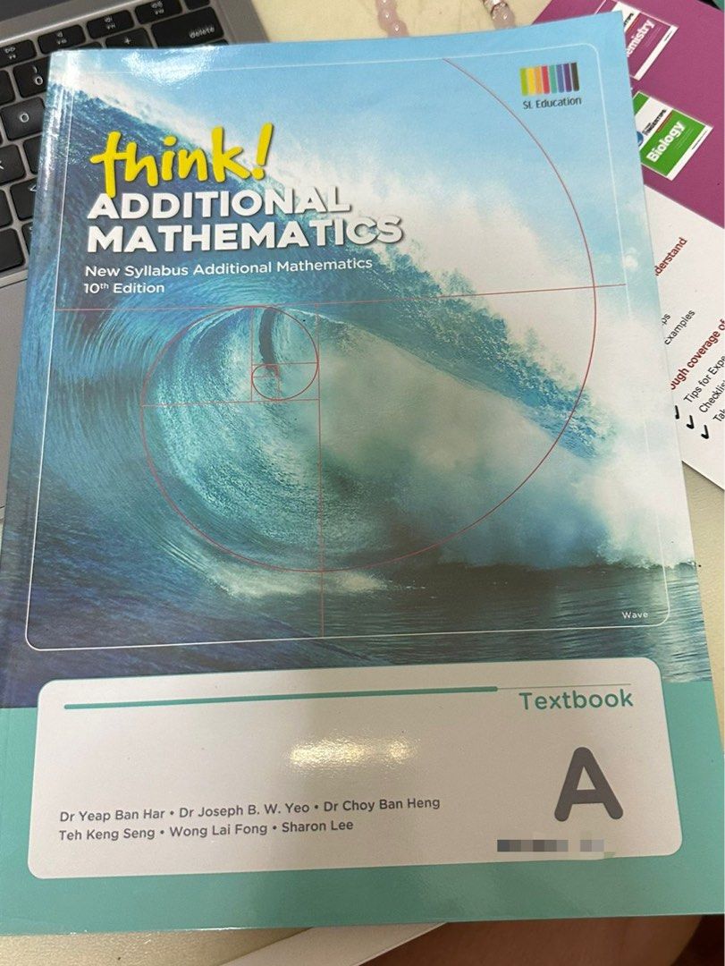 Think! O level amath textbook A, Hobbies & Toys, Books & Magazines ...