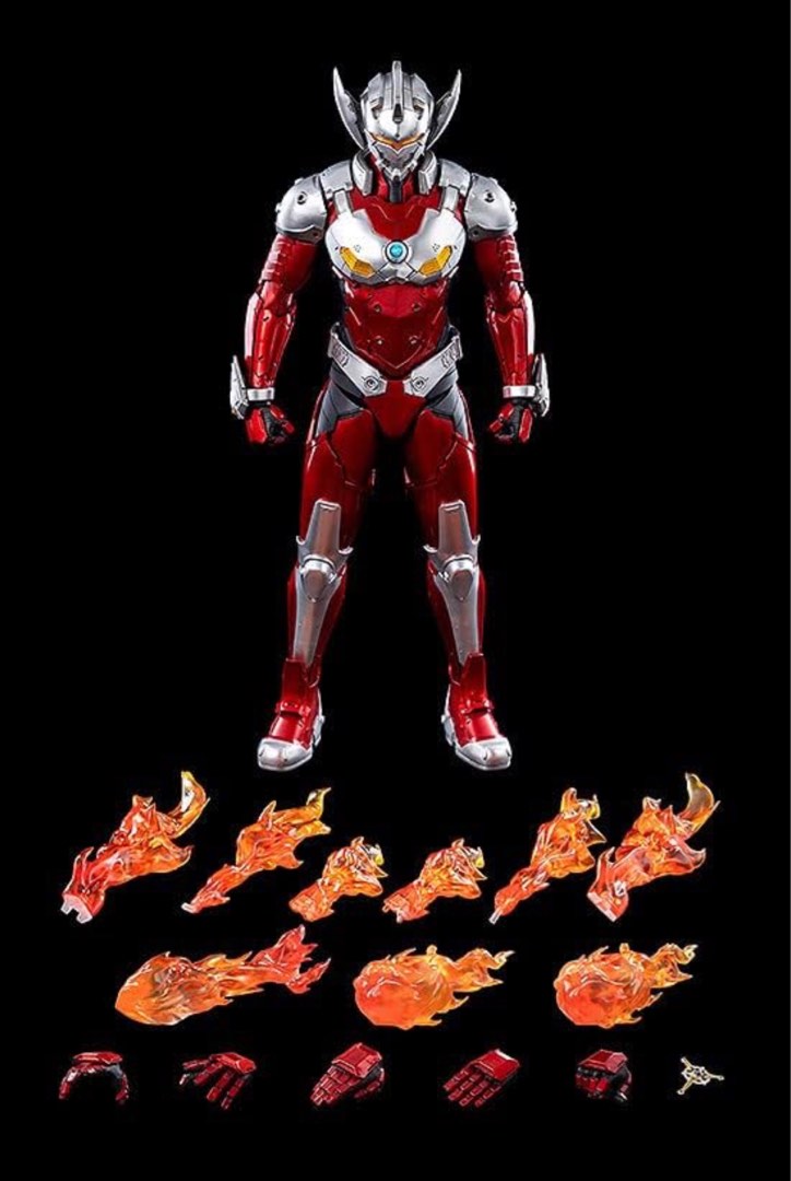 Threezero Ultraman Suit Taro Netflix 1/6 scale die cast Metal Build not ...