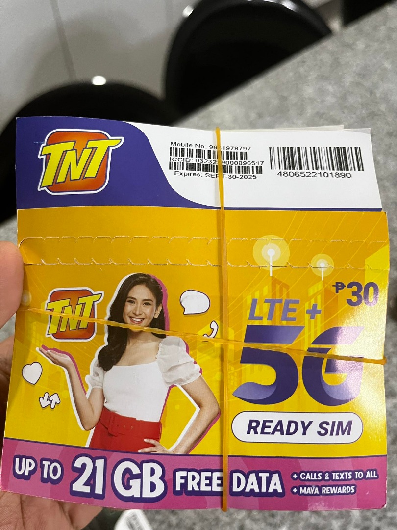 TNT SIMCARDS, Mobile Phones & Gadgets, Other Gadgets on Carousell