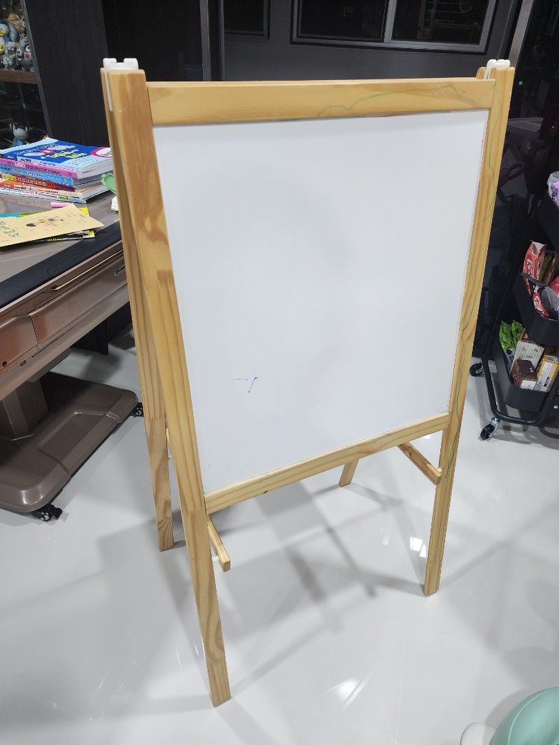 Toddler 2 in 1 Writing Board/Whiteboard / Blackboard, Babies & Kids ...