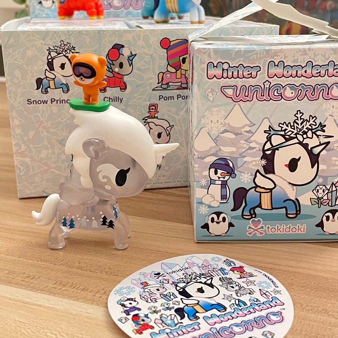 TOKIDOKI winter wonderland unicorno, Hobbies & Toys, Toys & Games on ...