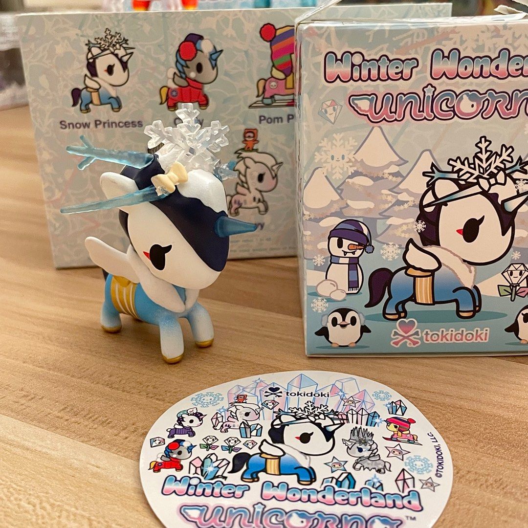 TOKIDOKI winter wonderland unicorno, Hobbies & Toys, Toys & Games on ...