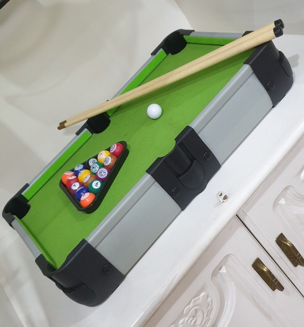 Toy Billiards, Sports Equipment, Sports & Games, Billiards and Bowling ...