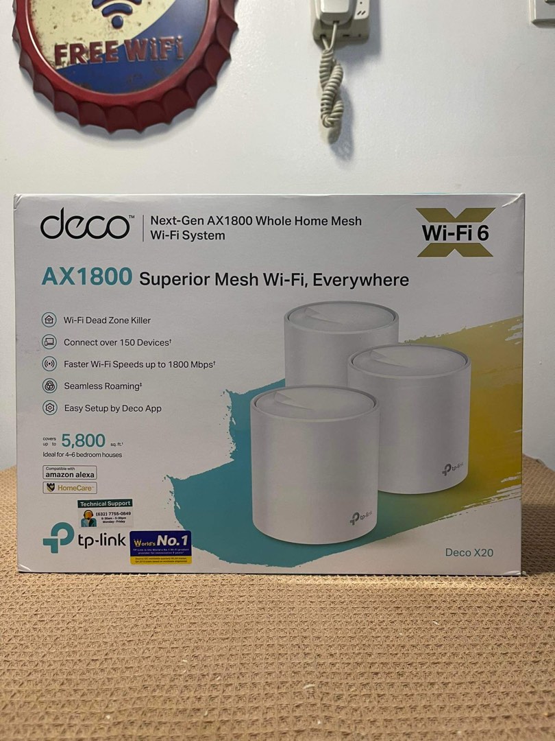Tp-Link Deco AX1800 Mesh Wifi, Mobile Phones & Gadgets, Mobile & Gadget ...