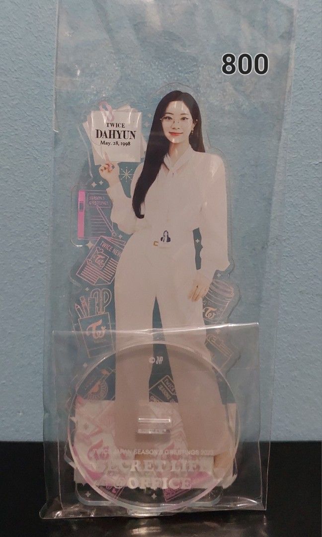 Twice Dahyun Acrylic Sticky Note Memo Stand, Hobbies & Toys ...