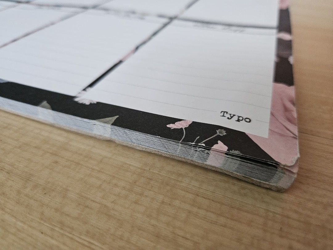 TYPO Weekly Planner A3, Hobbies & Toys, Stationery & Craft, Stationery ...