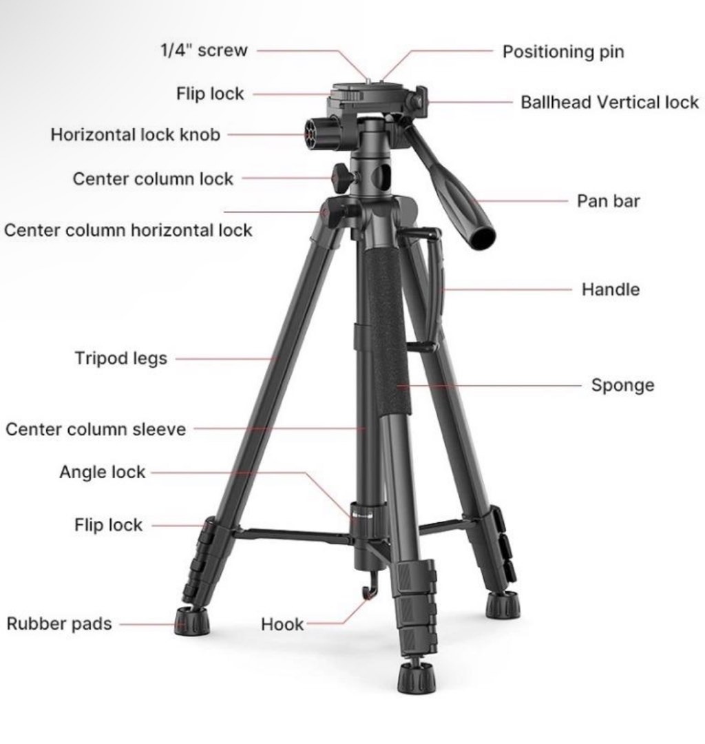 Ulanzi tripod VT 01, Photography, Photography Accessories, Tripods ...
