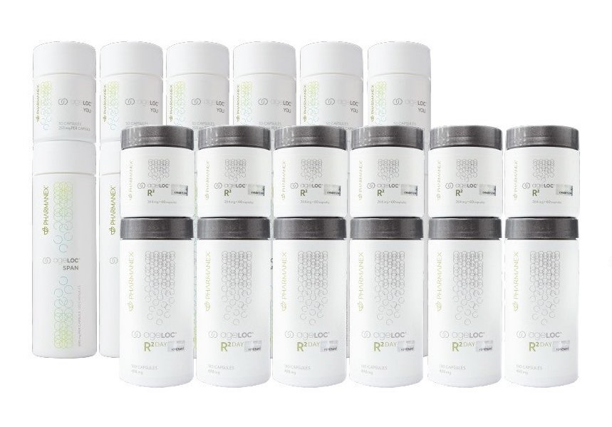 Ultimate Anti-aging Duo ageLOC (R2 + Y-SPAN), Health & Nutrition ...