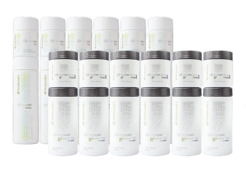 Ultimate Anti-aging Duo ageLOC (R2 + Y-SPAN), Health & Nutrition ...