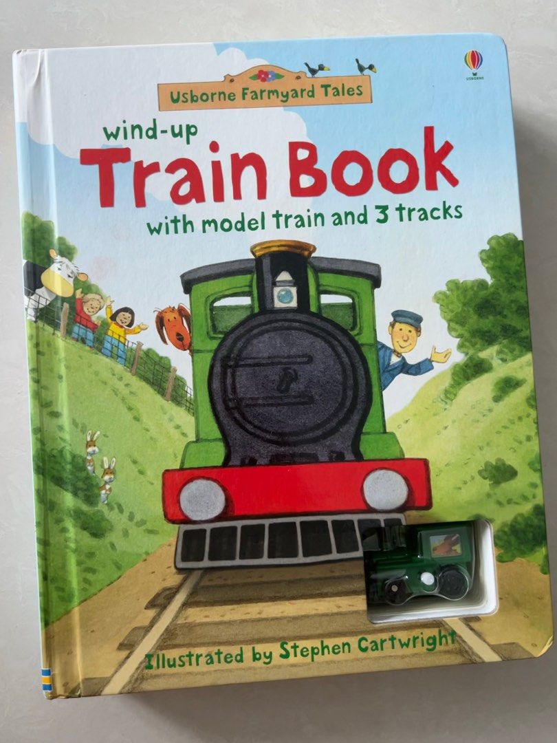 Usborne train track book, Hobbies & Toys, Books & Magazines, Children's ...