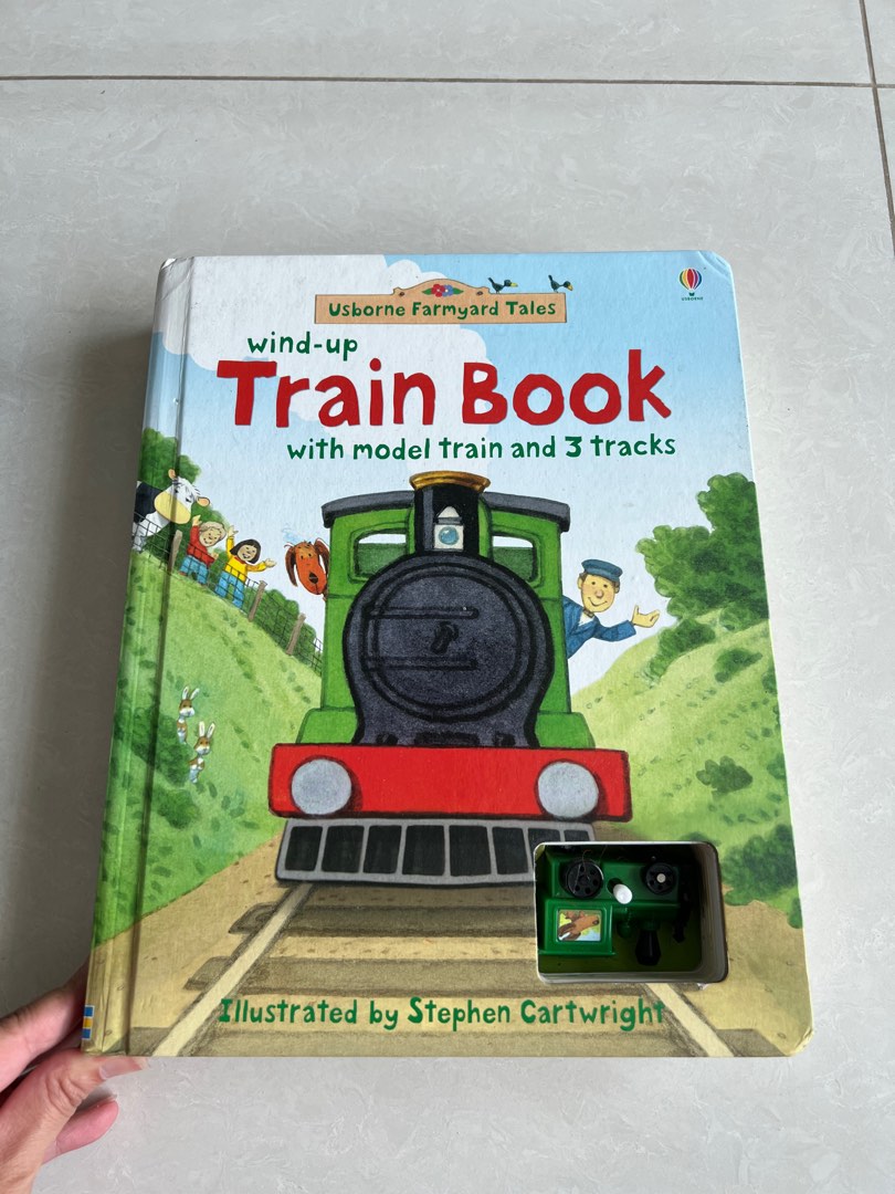 Usborne train track book, Hobbies & Toys, Books & Magazines, Children's ...