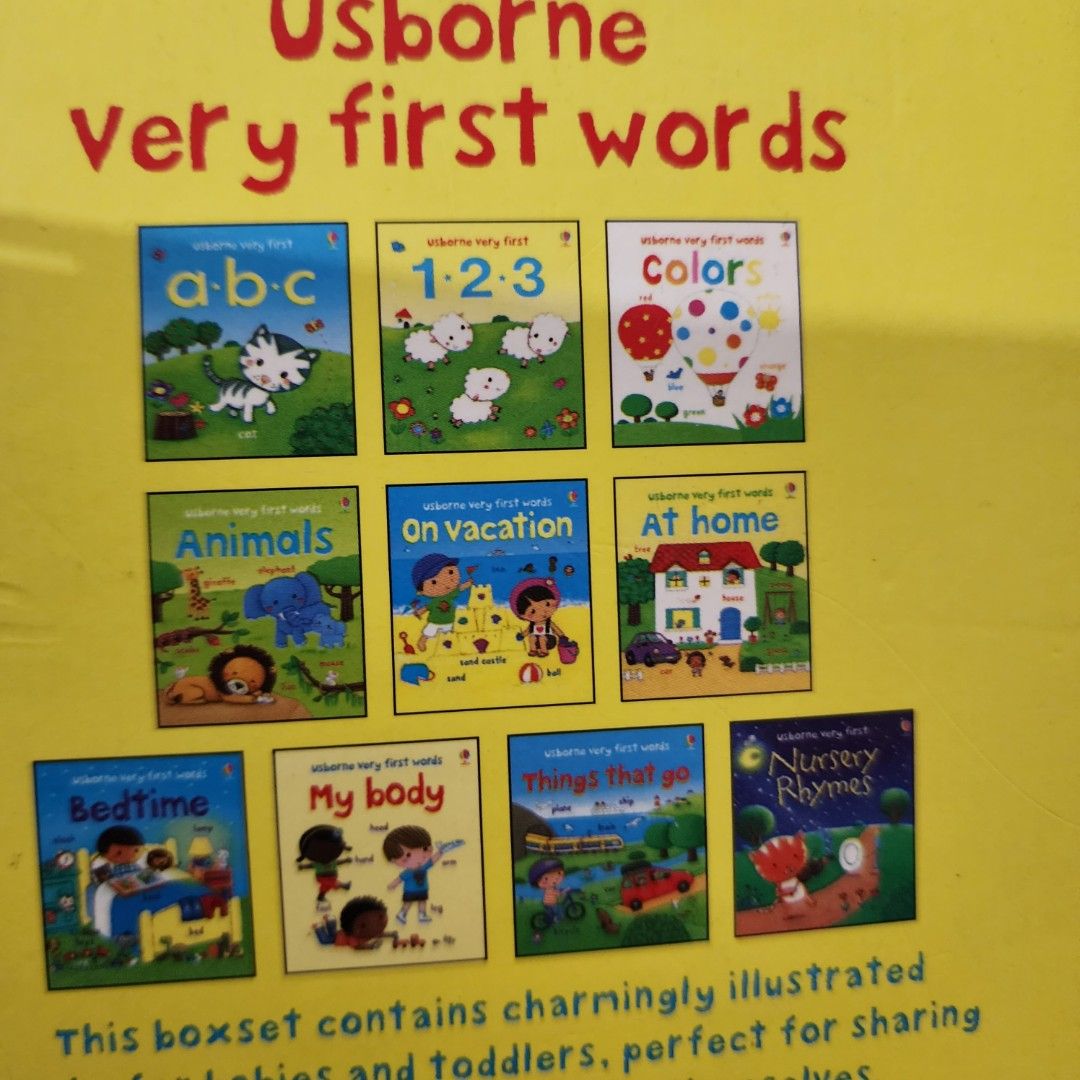 Usborne very first book, Hobbies & Toys, Books & Magazines, Children's ...