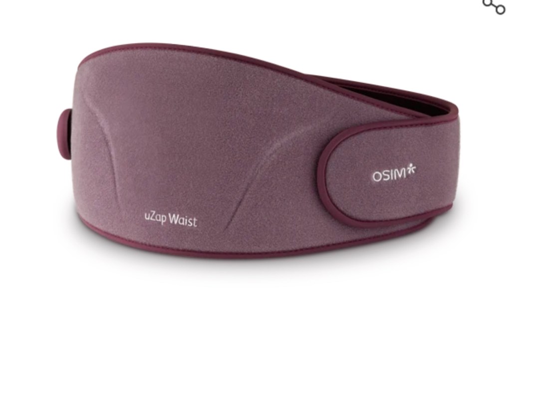 uZap Waist EMS Toning Belt, Health & Nutrition, Massage Devices on ...