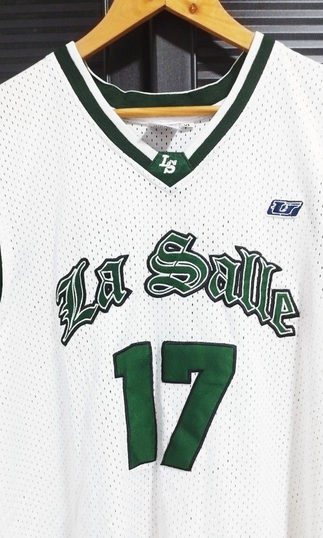 Vintage Mac Cardona La Salle Jersey, Men's Fashion, Activewear on Carousell
