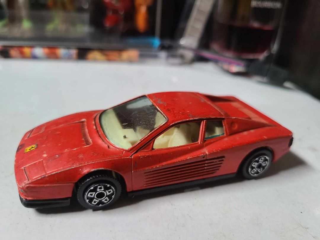 Vintage 1983 Bburago Ferrari Testarossa 1:43 Scale Made in Italy ...