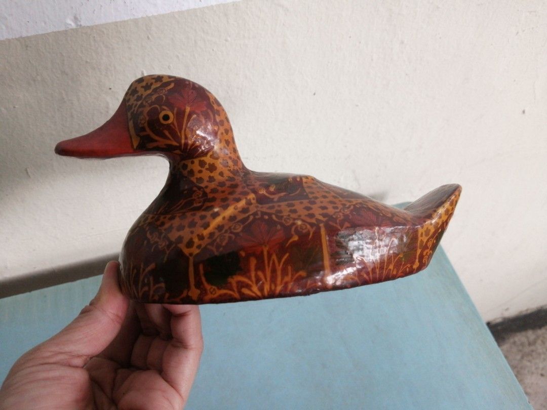 Vintage Lacquer Duck Container, Furniture & Home Living, Home Decor ...
