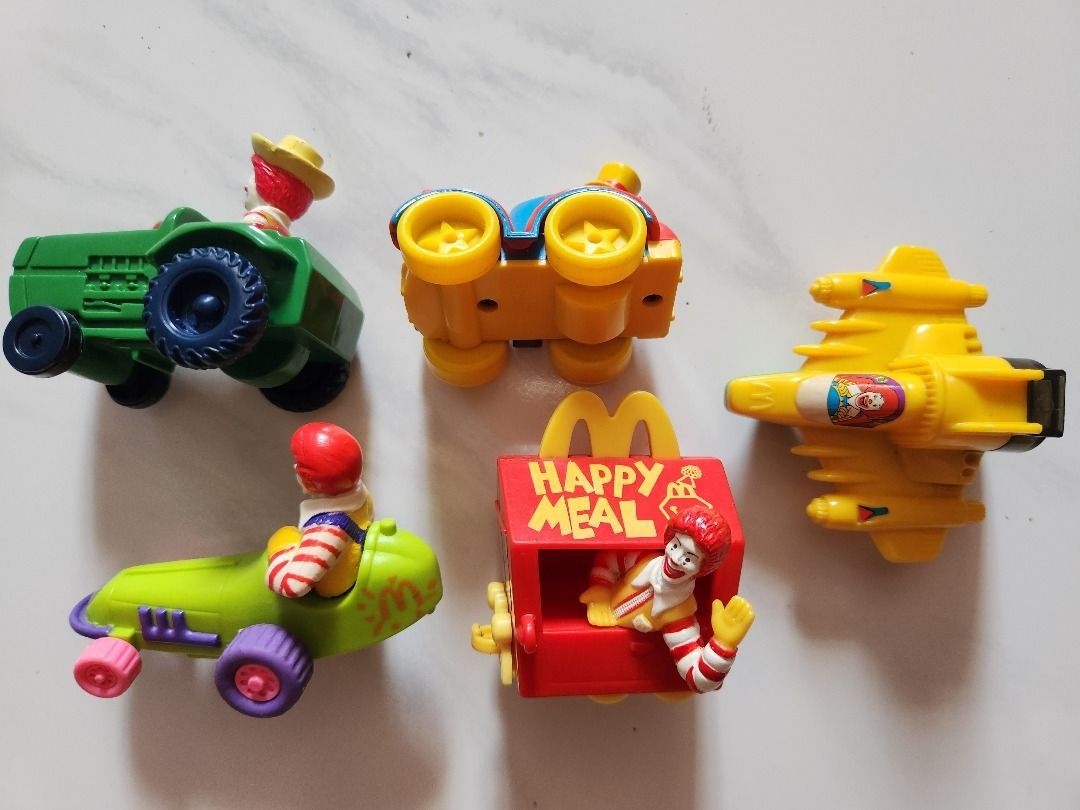 Vintage McDonalds Ronald McDonald Toy Cars , Fish, Hobbies & Toys, Toys ...