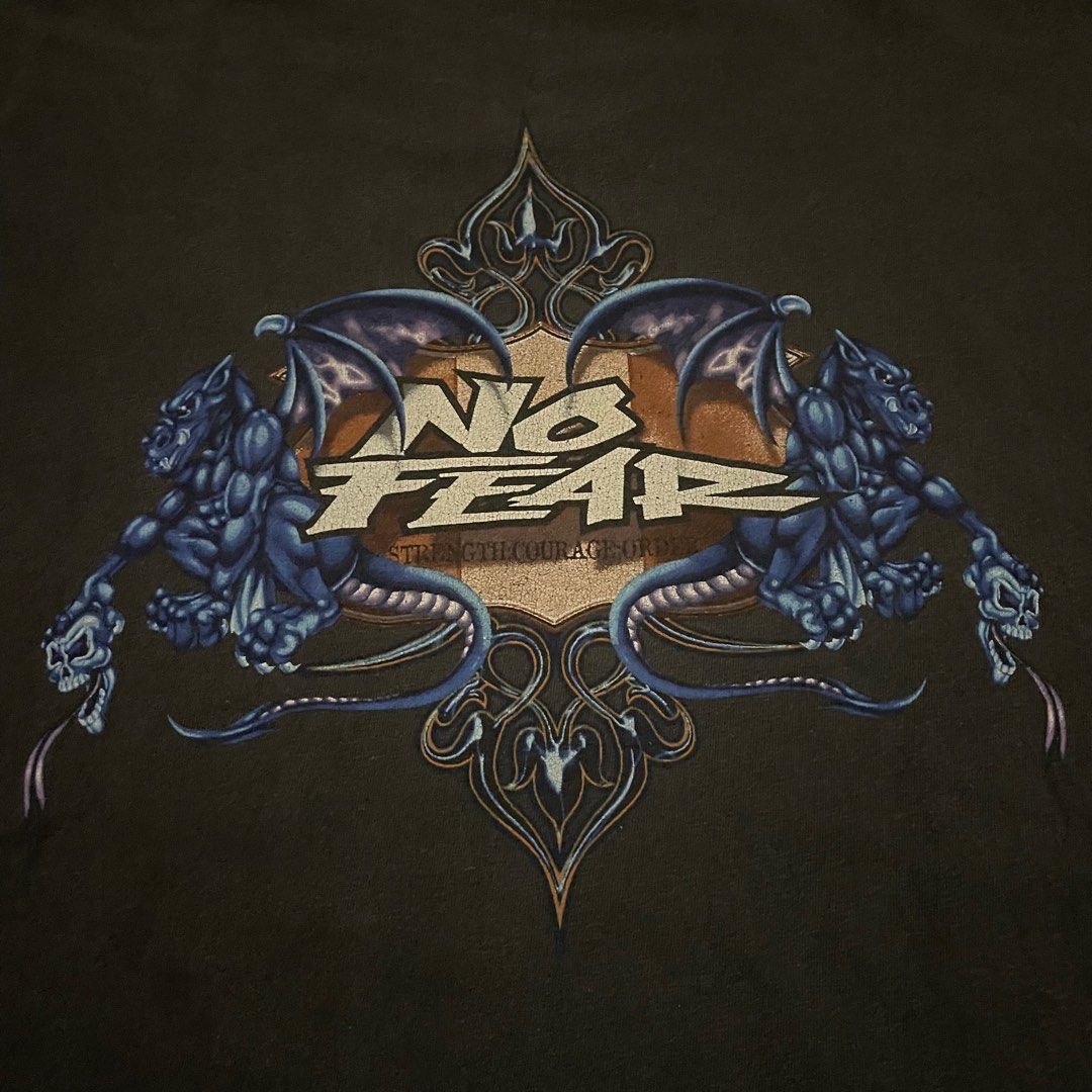 vintage no fear shirt, Men's Fashion, Tops & Sets, Tshirts & Polo ...