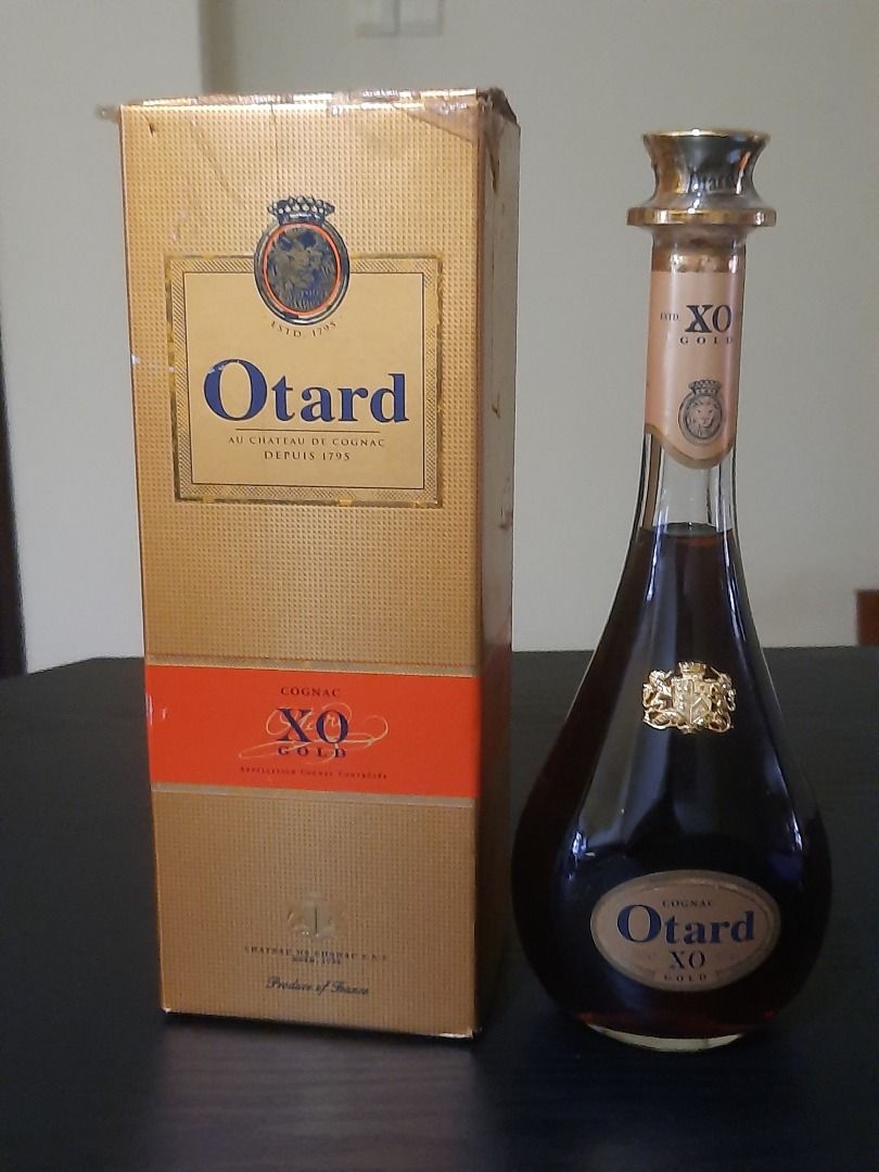 Vintage Otard XO Gold Cognac, Food & Drinks, Alcoholic Beverages on Carousell