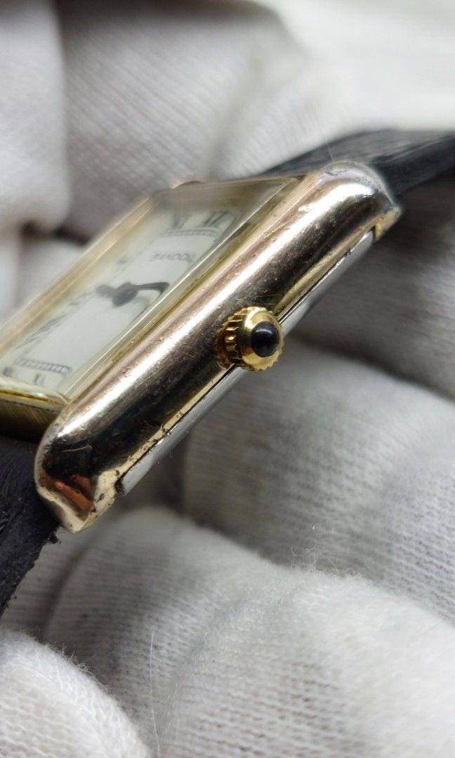 Vintage Sandoz Tank Winding, Women's Fashion, Watches & Accessories ...