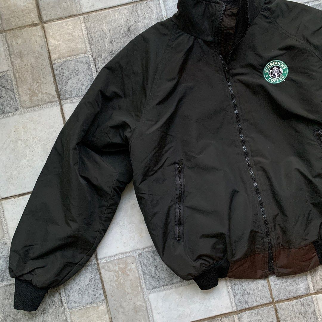 Vintage Starbucks Hartwell Viasport Bomber Jacket, Men's Fashion, Coats ...
