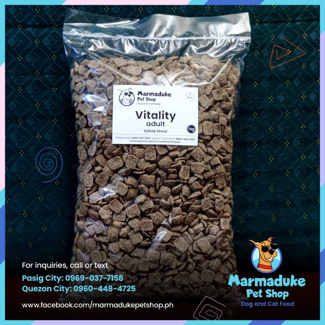 Vitality Value Meal Adult 1kg, Pet Supplies, Pet Food on Carousell