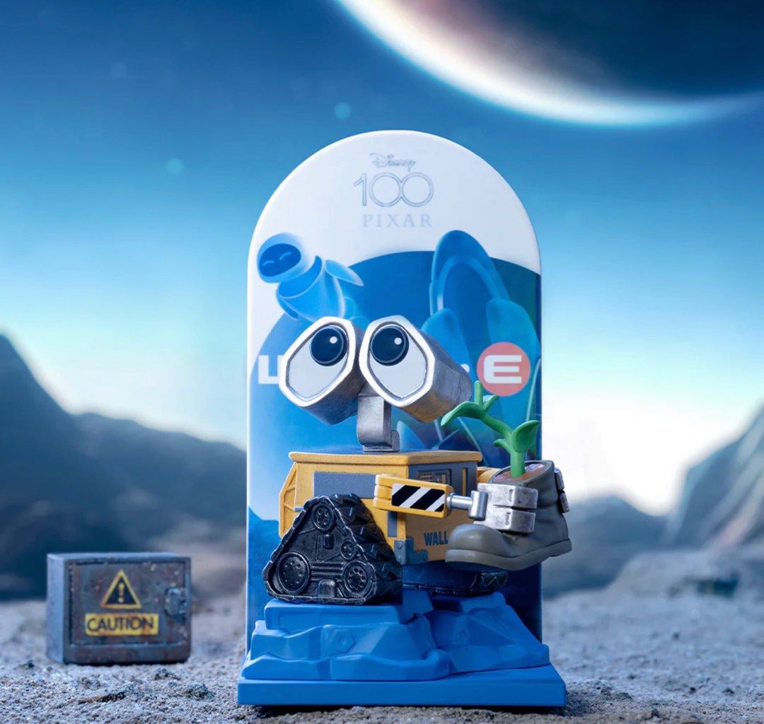Wall E-Pop mart Disney 100 Pixar, Hobbies & Toys, Toys & Games on Carousell