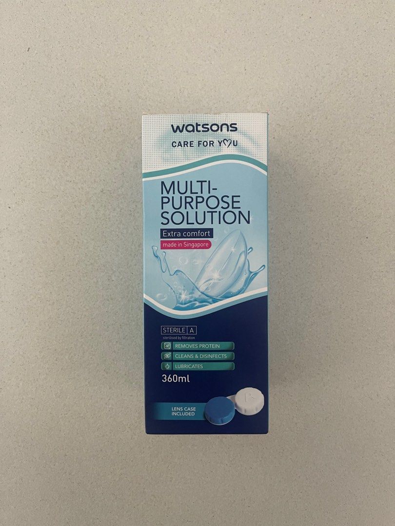 Watsons Multi-Purpose Solution, Beauty & Personal Care, Vision Care on Carousell