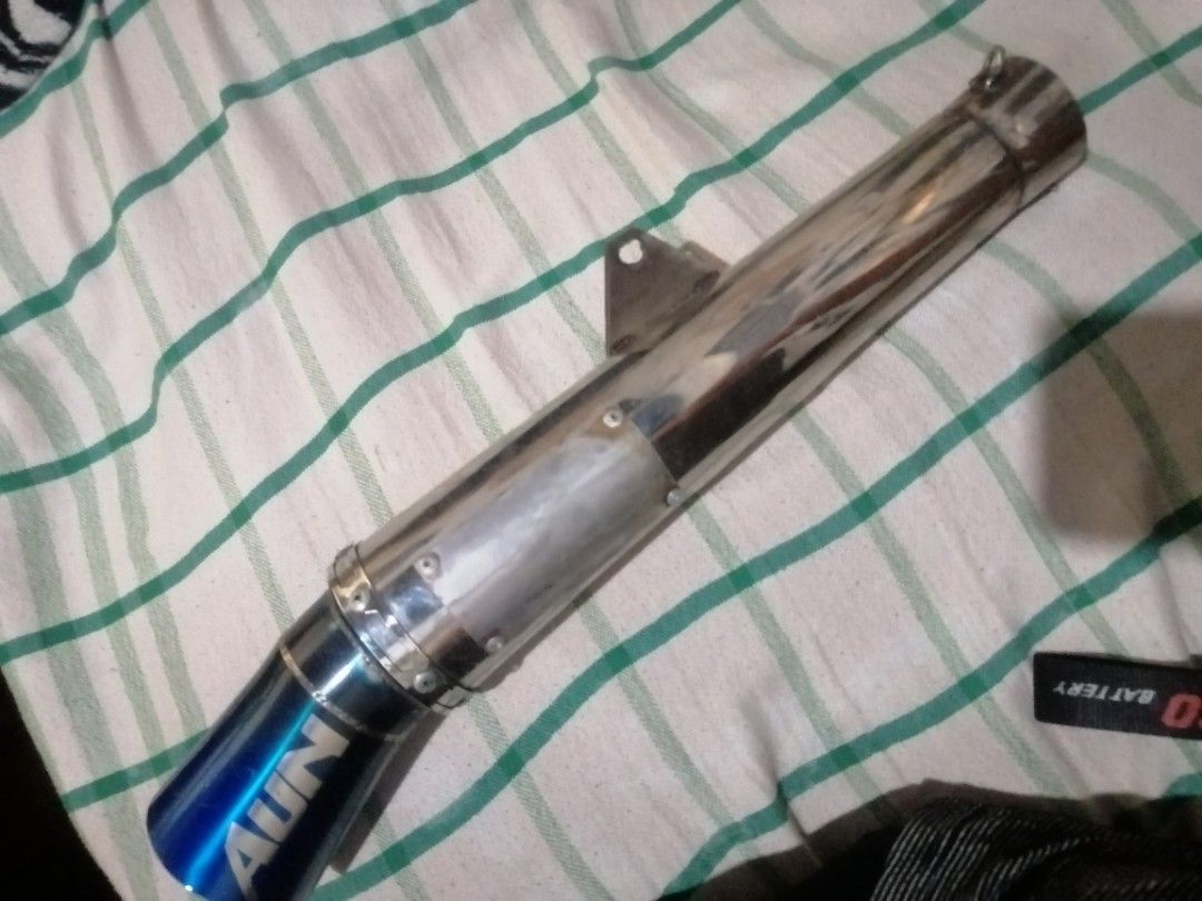 Wave 100 open pipe for sale, Motorbikes, Motorbike Parts & Accessories ...