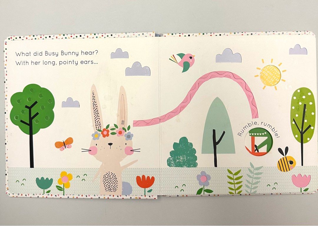 What Did Busy Bunny Hear (Touch and Trace), Hobbies & Toys, Books ...