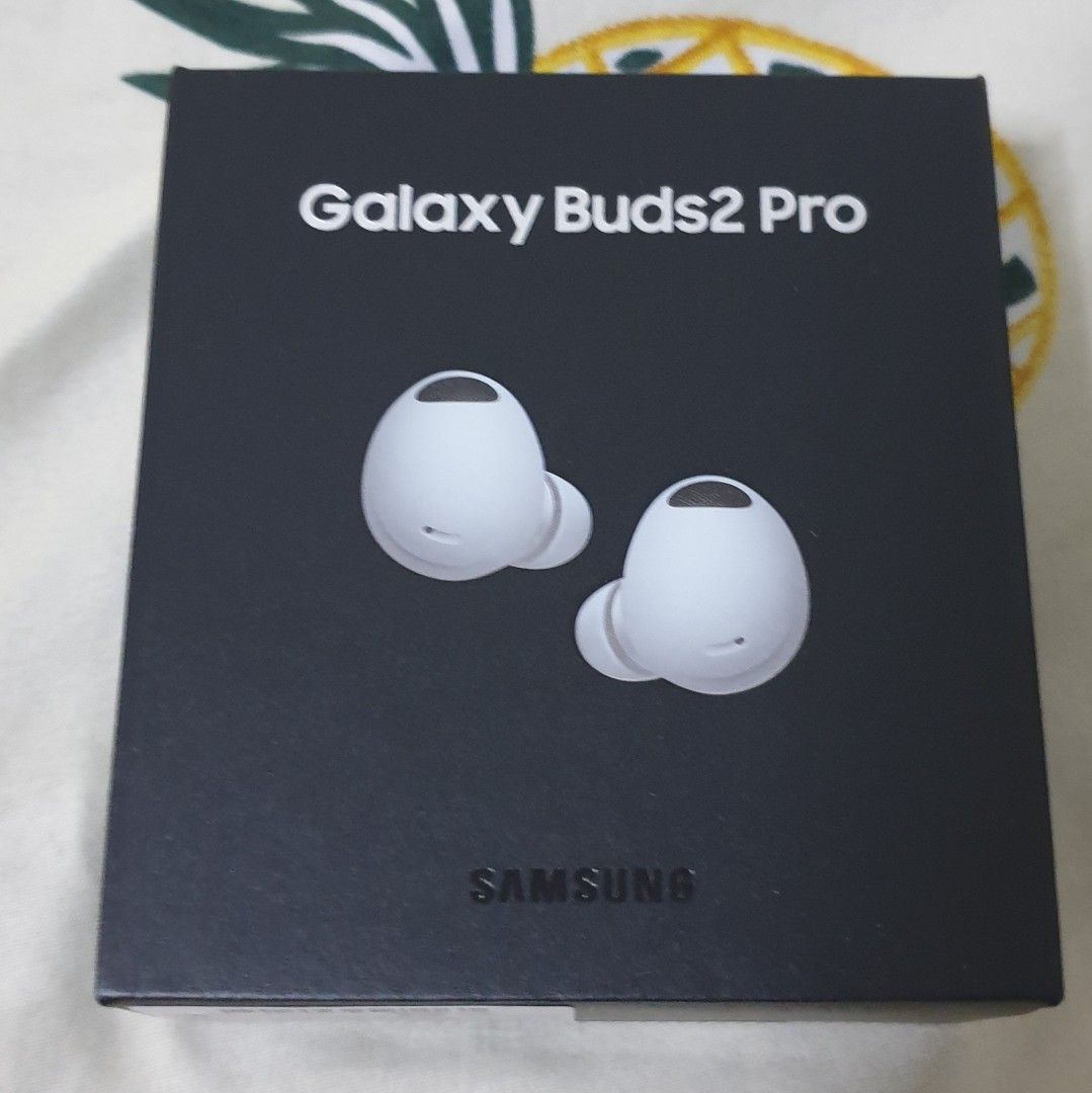 White Galaxy Buds2 Pro, Audio, Earphones on Carousell