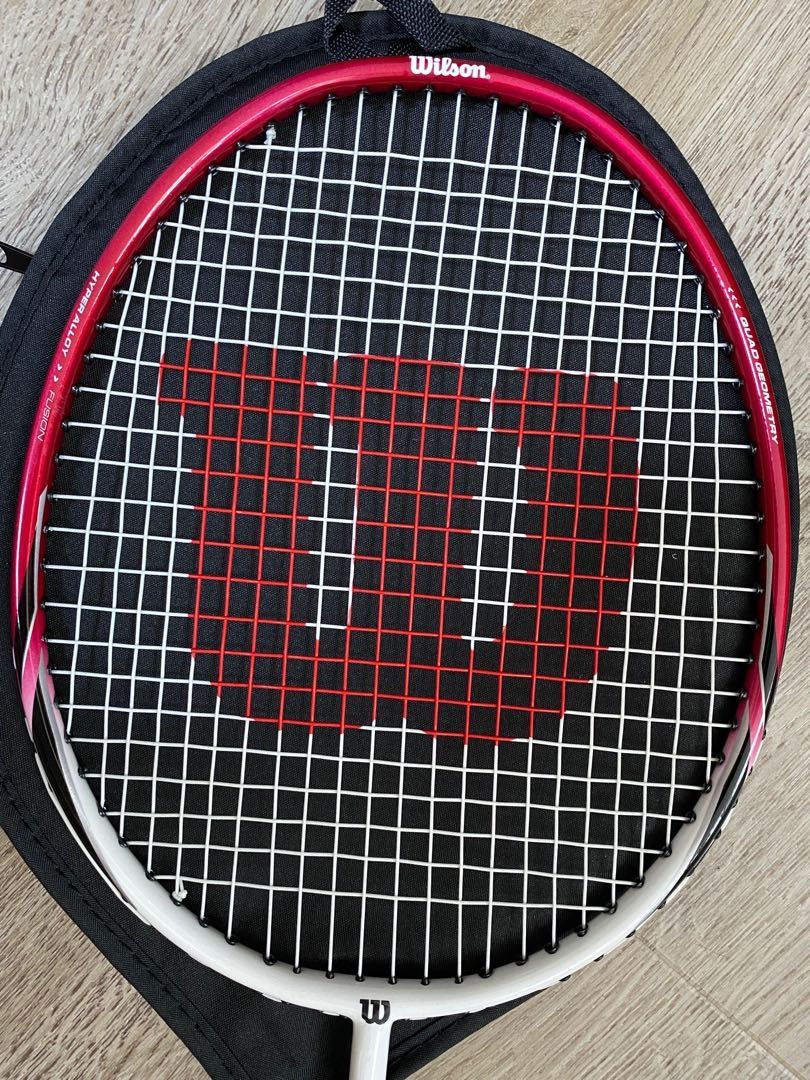 Wilson Impact Badminton Racket, Sports Equipment, Sports & Games ...