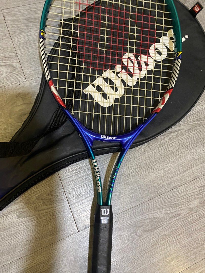 Wilson Tennis Racket Court Pro, Sports Equipment, Sports & Games ...