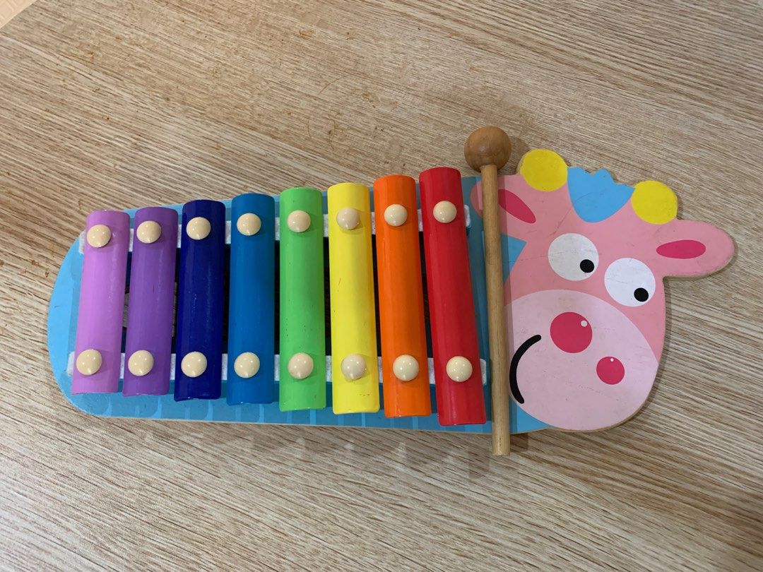 Wooden Xylophone Musical Instrument, Hobbies & Toys, Toys & Games on ...