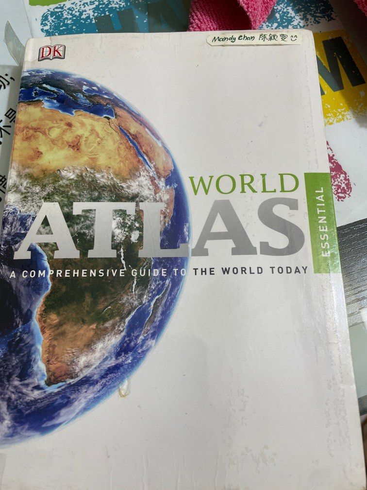 World atlas book, Hobbies & Toys, Books & Magazines, Travel & Holiday ...