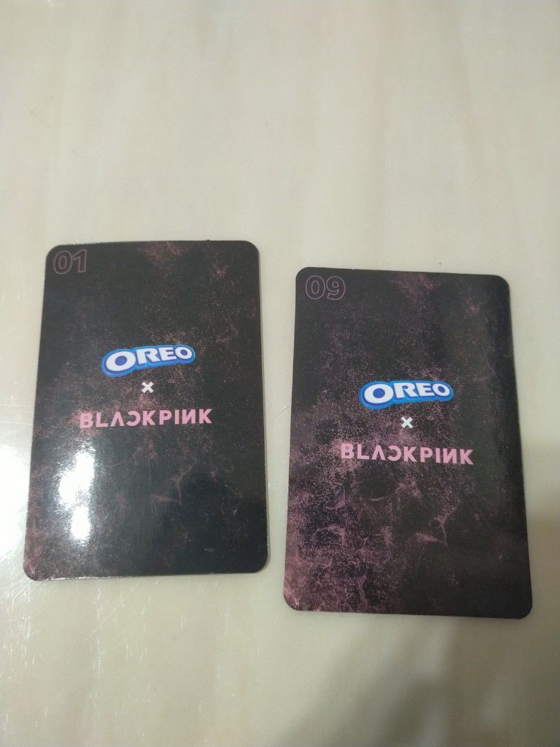 WTS BLACKPINK OREO PHOTOCARDS [Jisoo, Rose], Hobbies & Toys ...