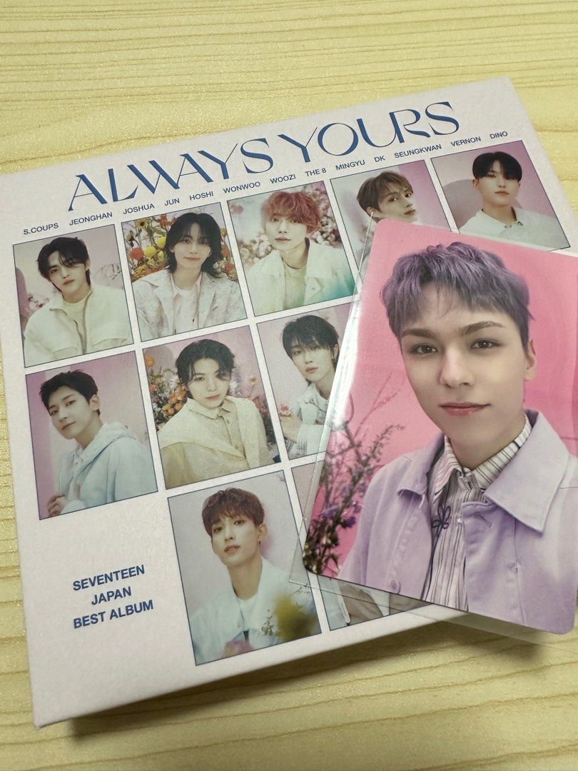 WTS Seventeen Always Yours Lim A with Vernon PC, Hobbies & Toys, Memorabilia & Collectibles, K ...