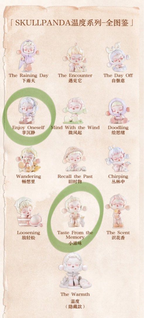 WTT / WTS Pop Mart Skullpanda The Warmth - Enjoy Oneself / Taste From ...