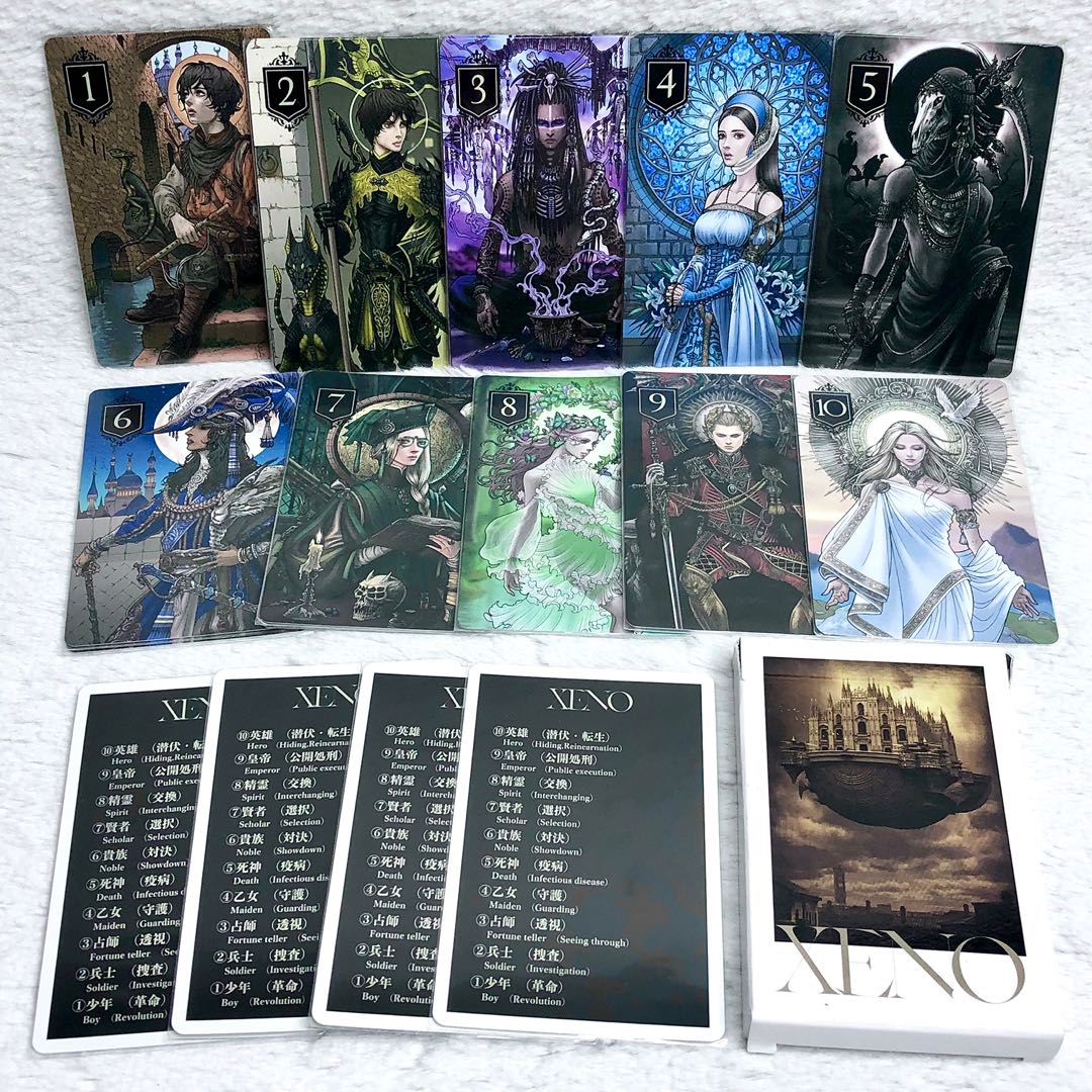 Xeno Playing Cards Game Japan, Hobbies & Toys, Toys & Games on Carousell