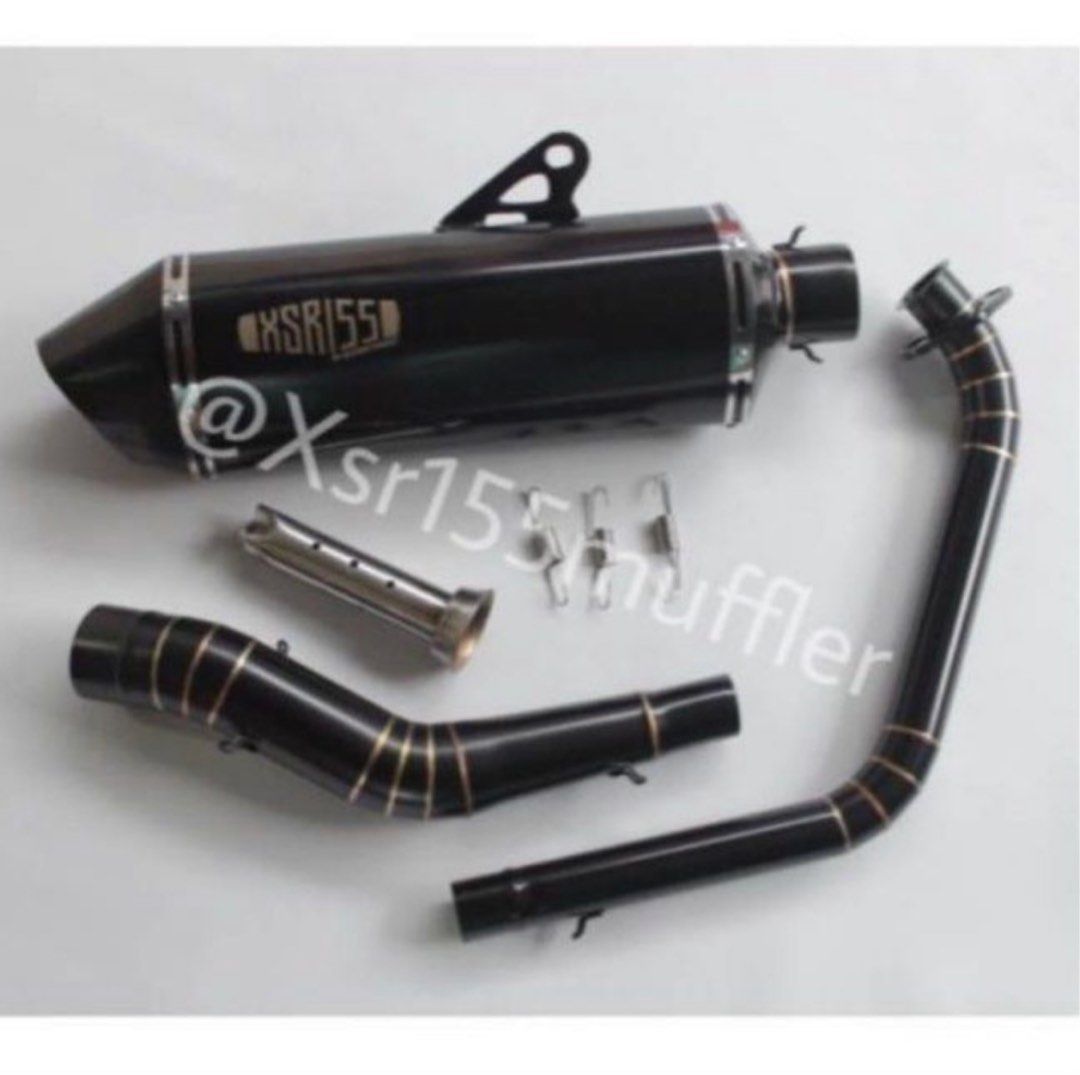 XSR155 exhaust, Motorcycles, Motorcycle Accessories on Carousell