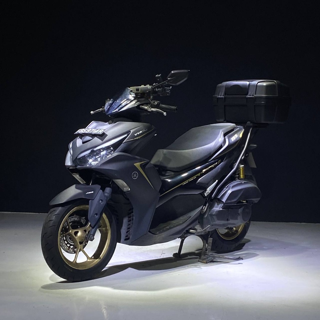 Yamaha Aerox 155 v2, Motorcycles, Motorcycles for Sale, Class 2B on ...