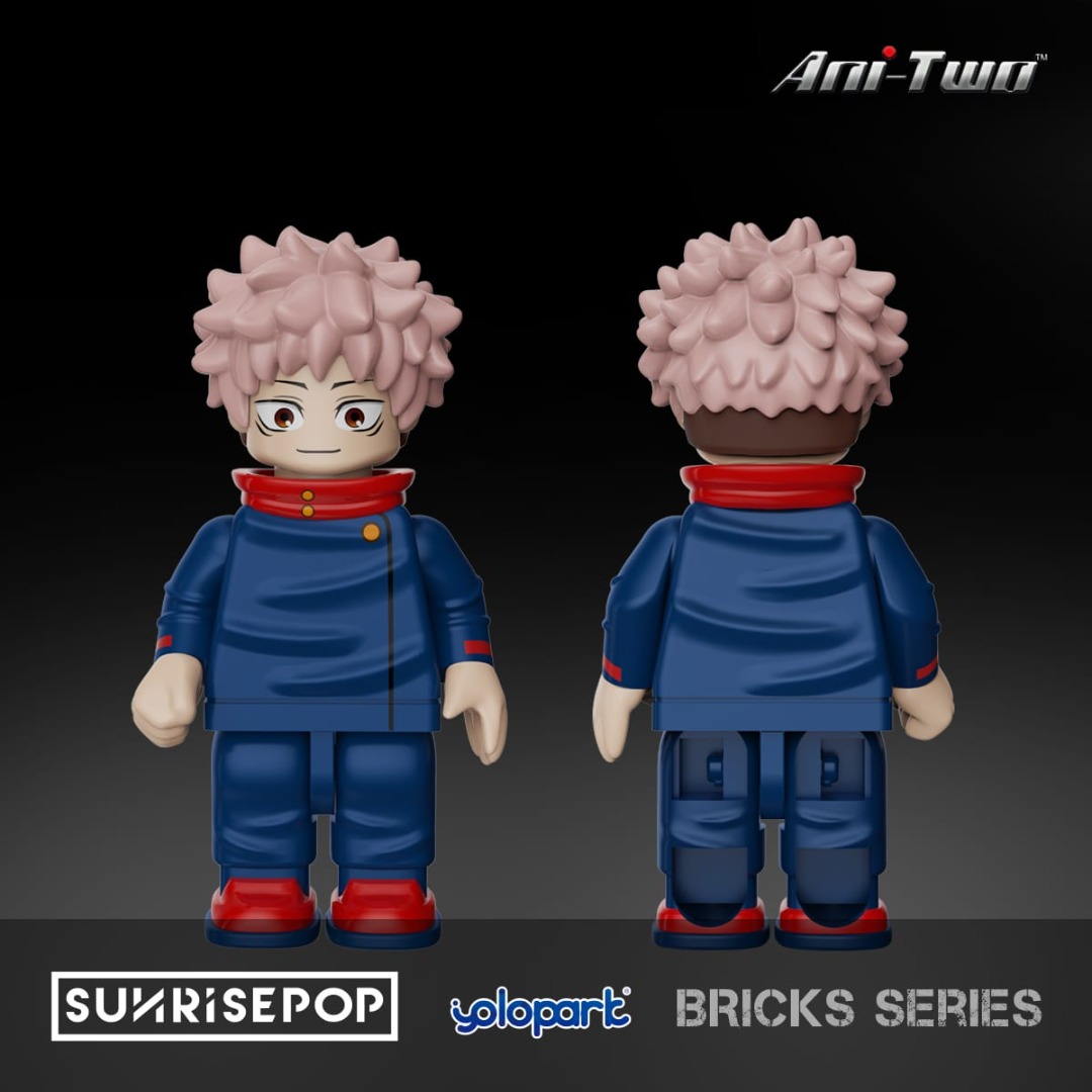 Yolopark Brick Series - Jujutsu Kaisen - Yuji Itadori, Hobbies & Toys ...