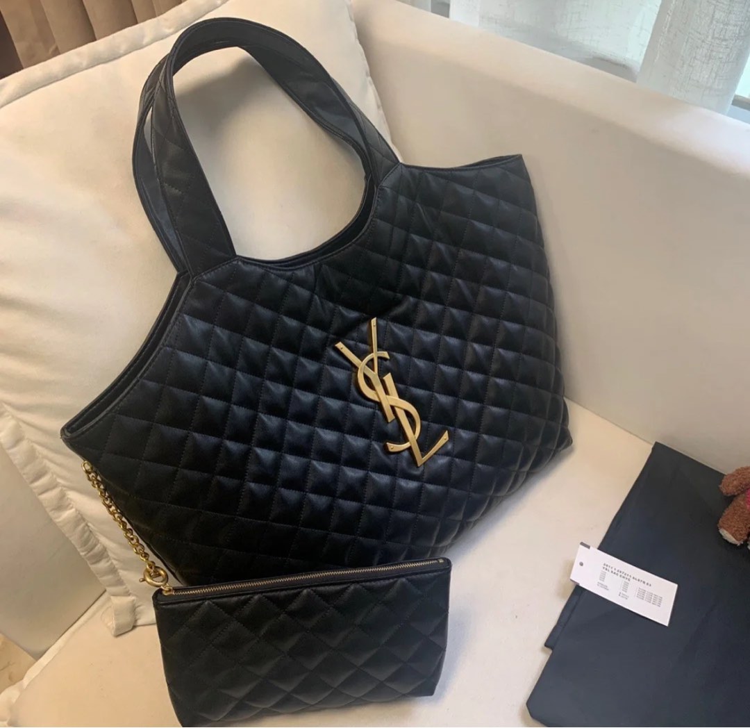 Ysl icare tote bag shipping from korea, Luxury, Bags & Wallets on Carousell